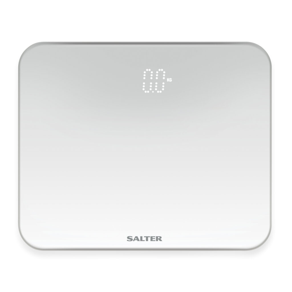 Salter Ghost Compact Bathroom Scale 180kg White - Brand Merchant